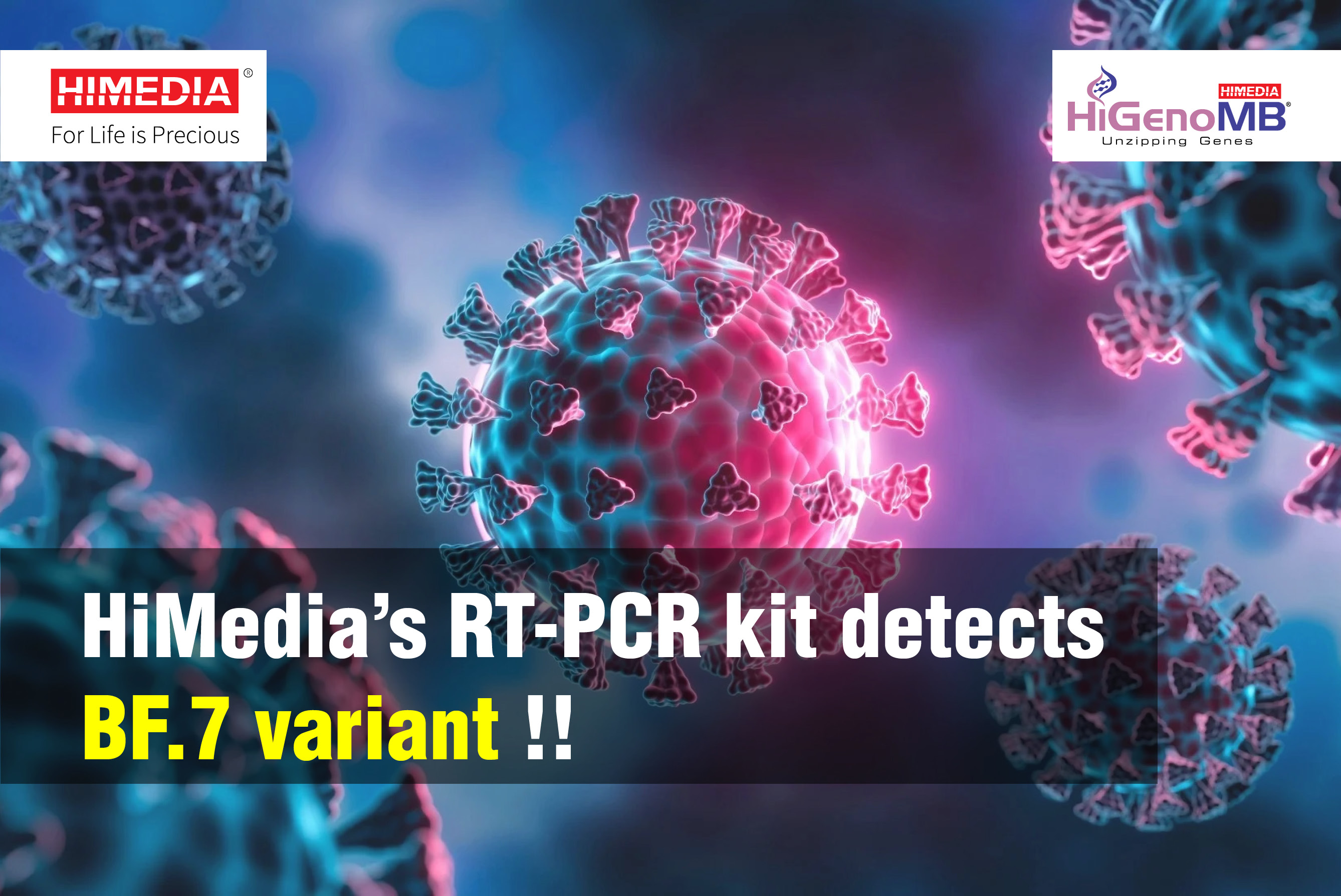 HiMedia’s COVID-19 Detection Kit detects the BF.7 variant. — Medgate Today